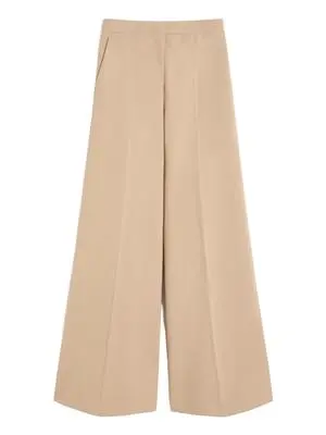 Max Mara Compact Jersey Trousers - Albino