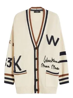 Max Mara Oversized Cotton-blend Cardigan - Sand