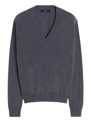 Max Mara Wool And Cashmere Sweater - Dark Grey