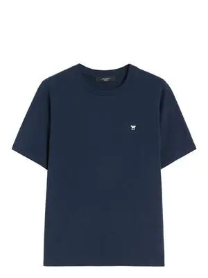 Max Mara Cotton Jersey T-shirt - Navy