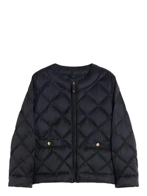 Max Mara Short Water-repellent Padded Jacket - Black