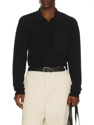 Jacquemus Le Polo Tricot - Black