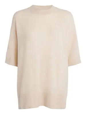 LAFAYETTE 148 NEW YORK Cashmere Mock-Neck Sweater