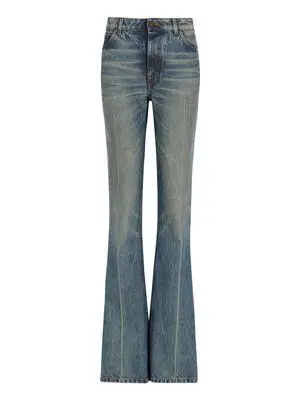 Balmain Straight-leg Jeans - Blue