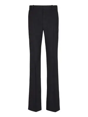 Balmain Grain De Poudre Trousers - Black