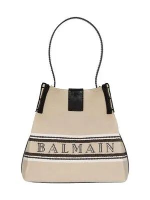 Balmain Release Bucket Bag - Beige