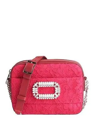 ROGER VIVIER Camera Crossbody Bag - Red