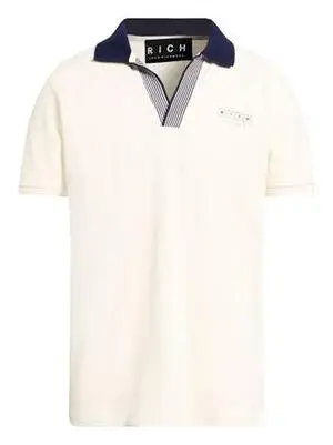 John Richmond Polo Shirt Size Cotton - White
