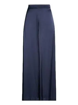 OTTOD'AME Wide Leg Viscose Pants - Blue