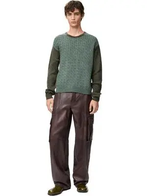 Loewe Cashmere Sweater - Light Green/khaki Green