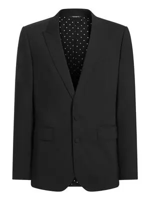 Dolce & Gabbana Canvas New Martini Jacket - Black