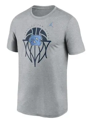 Nike North Carolina Legend Basketball Icon Dri-fit College T-shirt - Grey