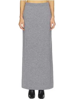 SRG Mattie Knit Maxi Skirt - Grey