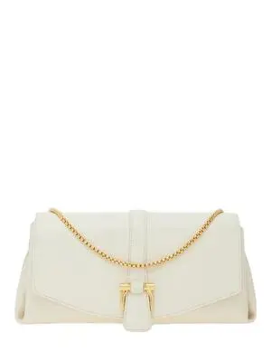 FERRAGAMO Front Flap Crossbody Bag - Gold