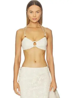 KULANI KINIS Lace Tie Crop Top - Sweet Nothings