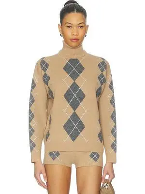 Retrofete Alberte Embellished Sweater - Latte & Dusk