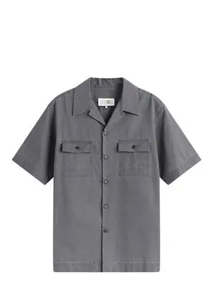 MAISON MARGIELA Cotton Utility Shirt - Anthracite