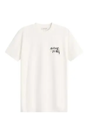 ANINE BING Walker T-shirt - Ivory