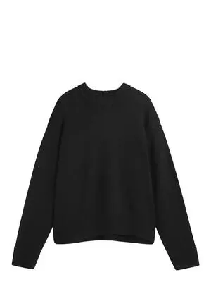 RONNING Merino 'r' Knit Sweater - Black