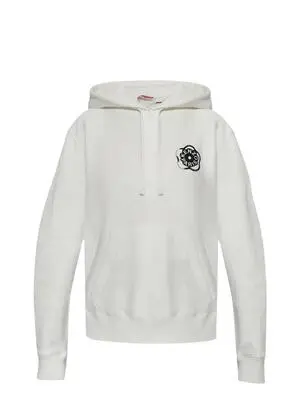 Kenzo Logo Hoodie - White