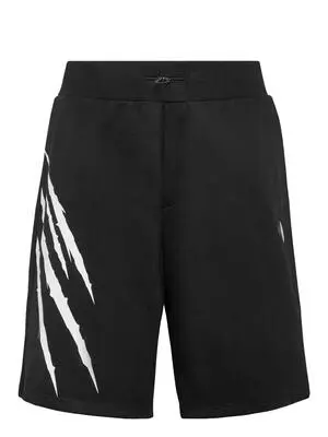 PLEIN SPORT Scratch Shorts - Black