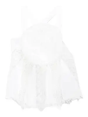 Loewe Lace-panel Blouse - White
