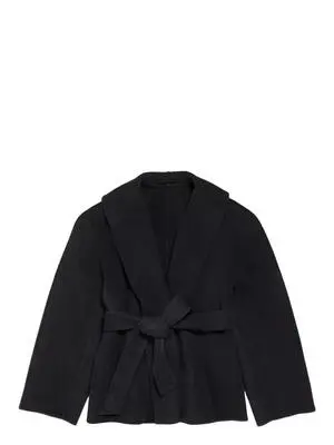 BALENCIAGA Belted Wrap Jacket