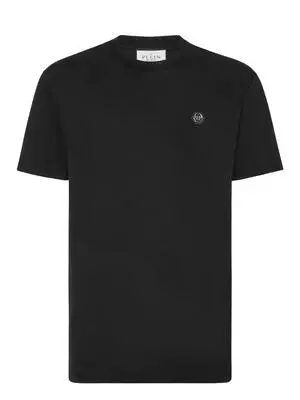 Philipp Plein Logo-plaque T-shirt - Black