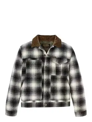 Filson Checked Spokane Jacket - Grey