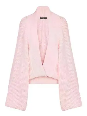 Balmain Balloon-sleeve Sweater - Pink