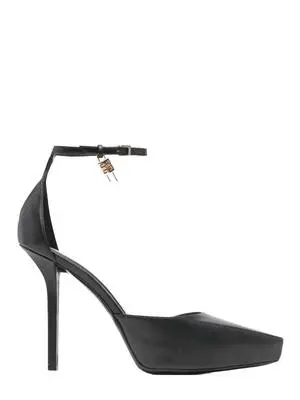 Givenchy 110mm Leather Platform Pumps - Black