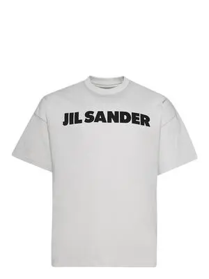 JIL SANDER Short Sleeve Tee Pale - Grey