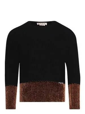 Marni Virgin Wool Knit Sweater - Black
