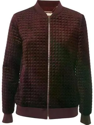 Ted Baker London Quilted Zip-fastening Bomber Jacket - Red