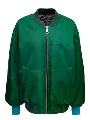 Khrisjoy Logo-motif Jacket - Green