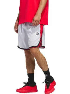 Adidas Crazy Lite Shorts - Dash Grey / Pure Ruby
