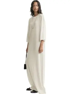 TOTEME Merino Knit Maxi Dress - Ecru
