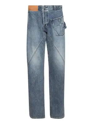 JW Anderson Twisted Workwear Jeans - Blue
