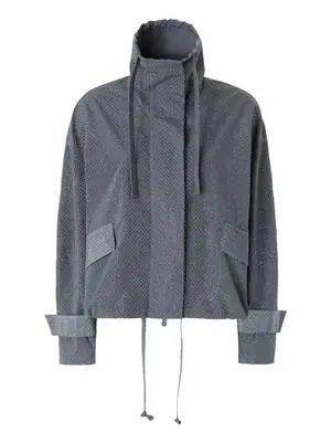 Pinko Hooded Pocket Jacket - Grey