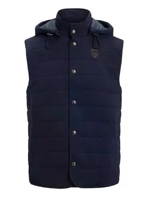 Polo Ralph Lauren Quilted Hooded Vest - Blue