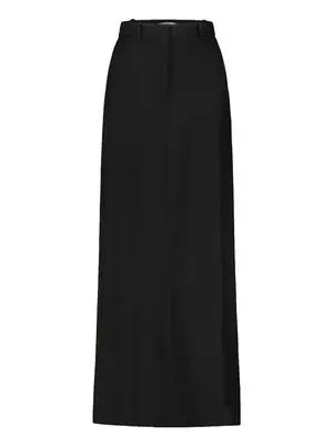THE ROW Roux Belt-loops Maxi Skirt - Black
