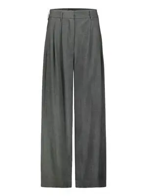 DRHOPE Pleated Trousers - Grey