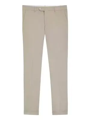 BOSS Cuffed Trousers Neutrals