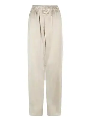 GIORGIO ARMANI Elasticated Satin Trousers