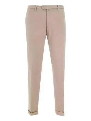 BRIGLIA 1949 Turn-up Trousers - Neutrals