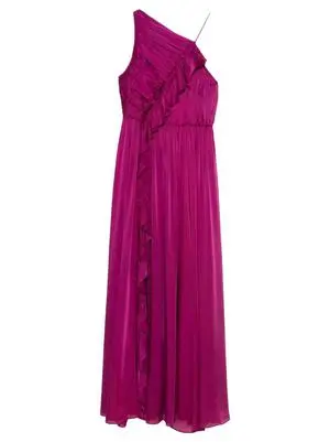 Ulla Johnson Aisha Ruffled Maxi Dress - Purple