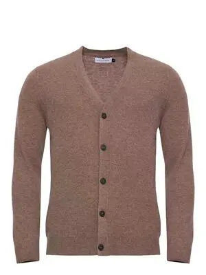 LOJA DAS MEIAS Buttoned Cardigan - Brown