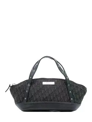 Dior 2003 Mini Diorissimo Trotter Handbag - Black