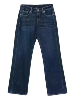 7 For All Mankind Straight Leg Jeans - Blue