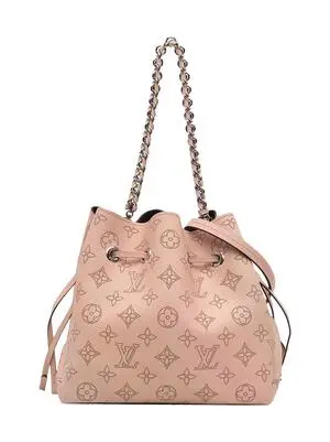 LOUIS VUITTON 2021-2025 Monogram Mahina Bella Satchel